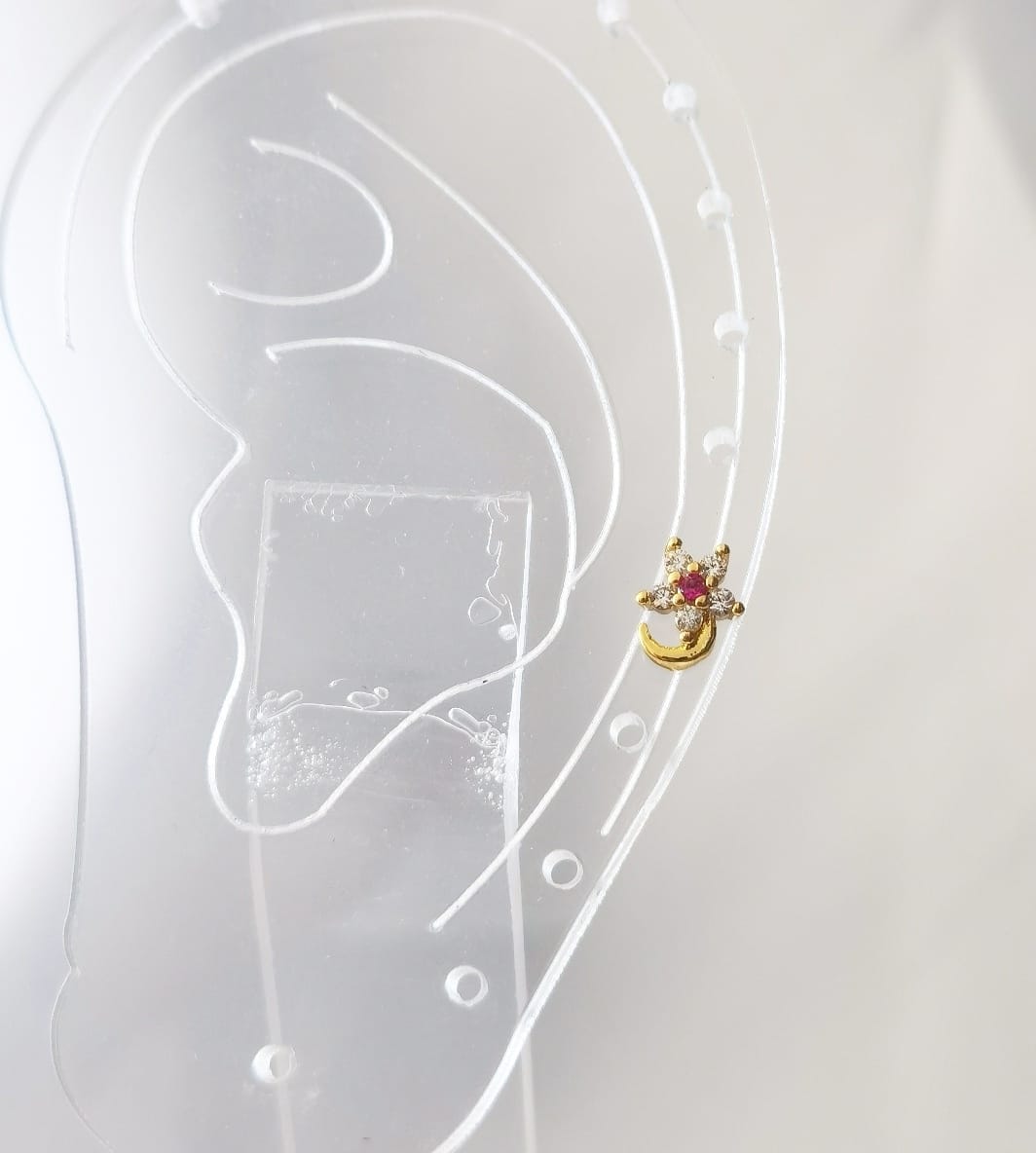 COOLEST FLOWER PIERCING – PIEDRA NEGRA DESIGN